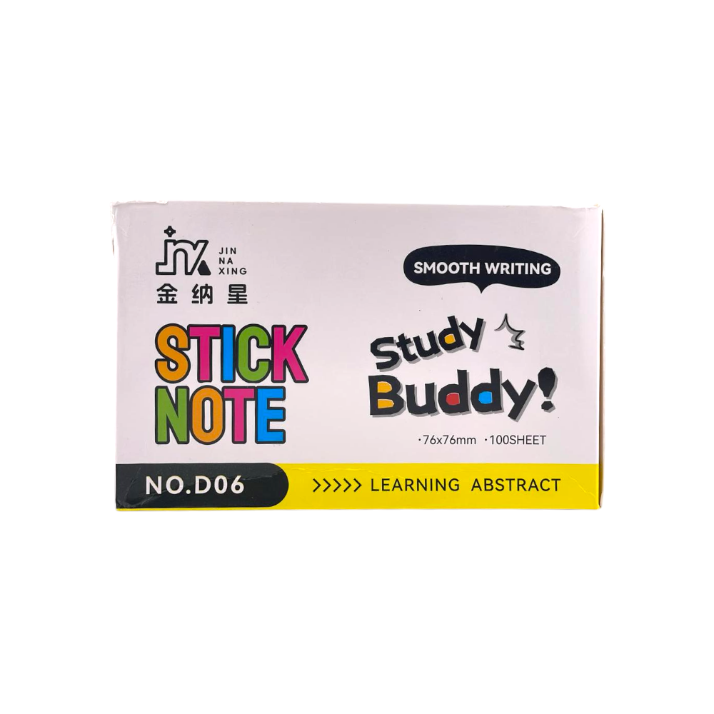 Stick Note Study Buddy (100 folhas) - DF204-PP1903-2 – DAFU Atacado